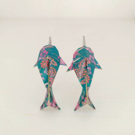 Orecchini Carpe Koi Origami